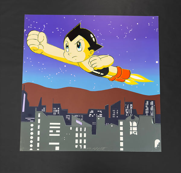 Astroboy (from the Homage to Andy Portfolio), Screenprint