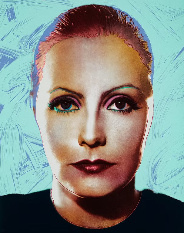 Greta Garbo 6, Screenprint and Acrylic