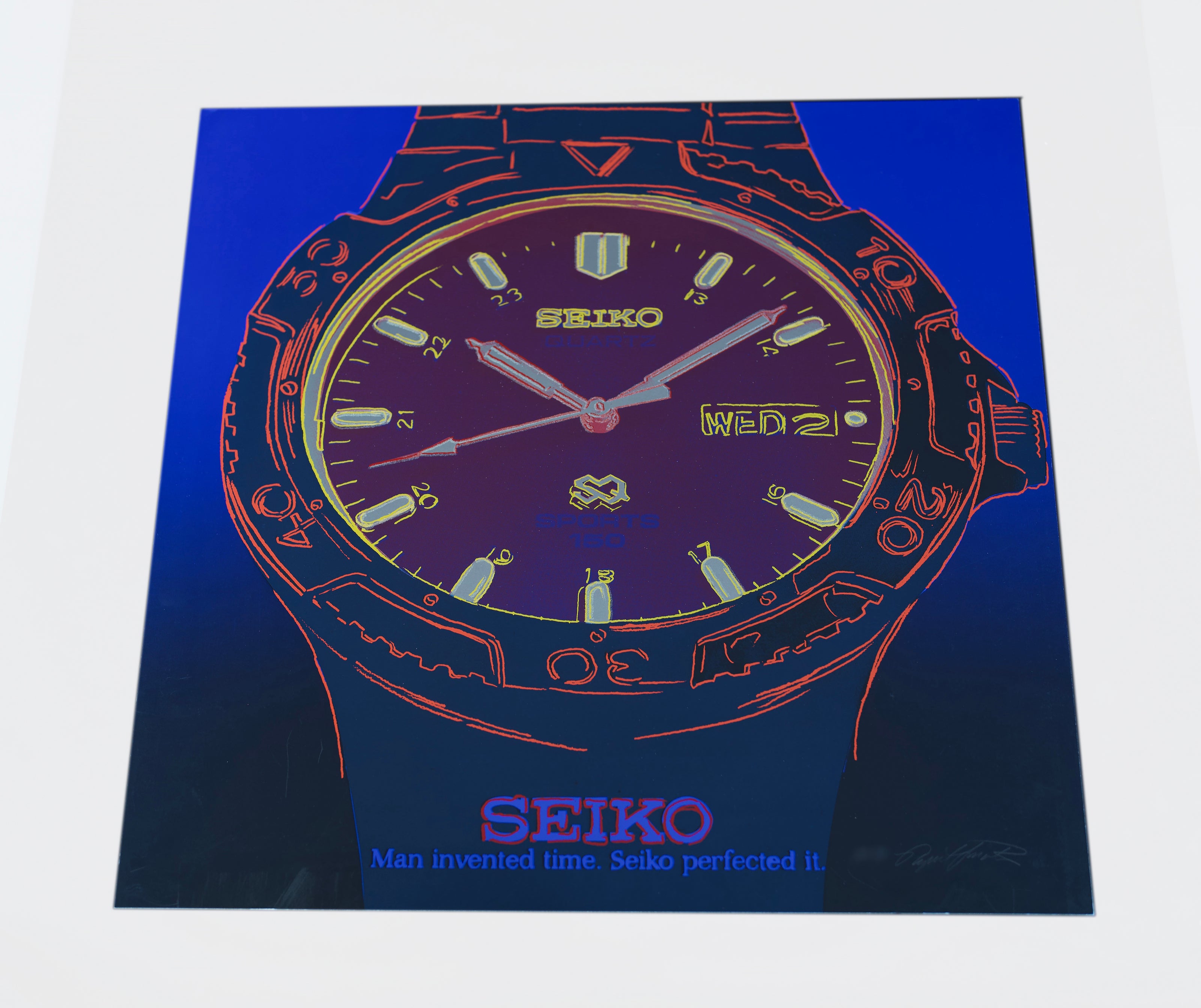 Seiko (from the Homage to Andy Warhol portfolio), Screenprint