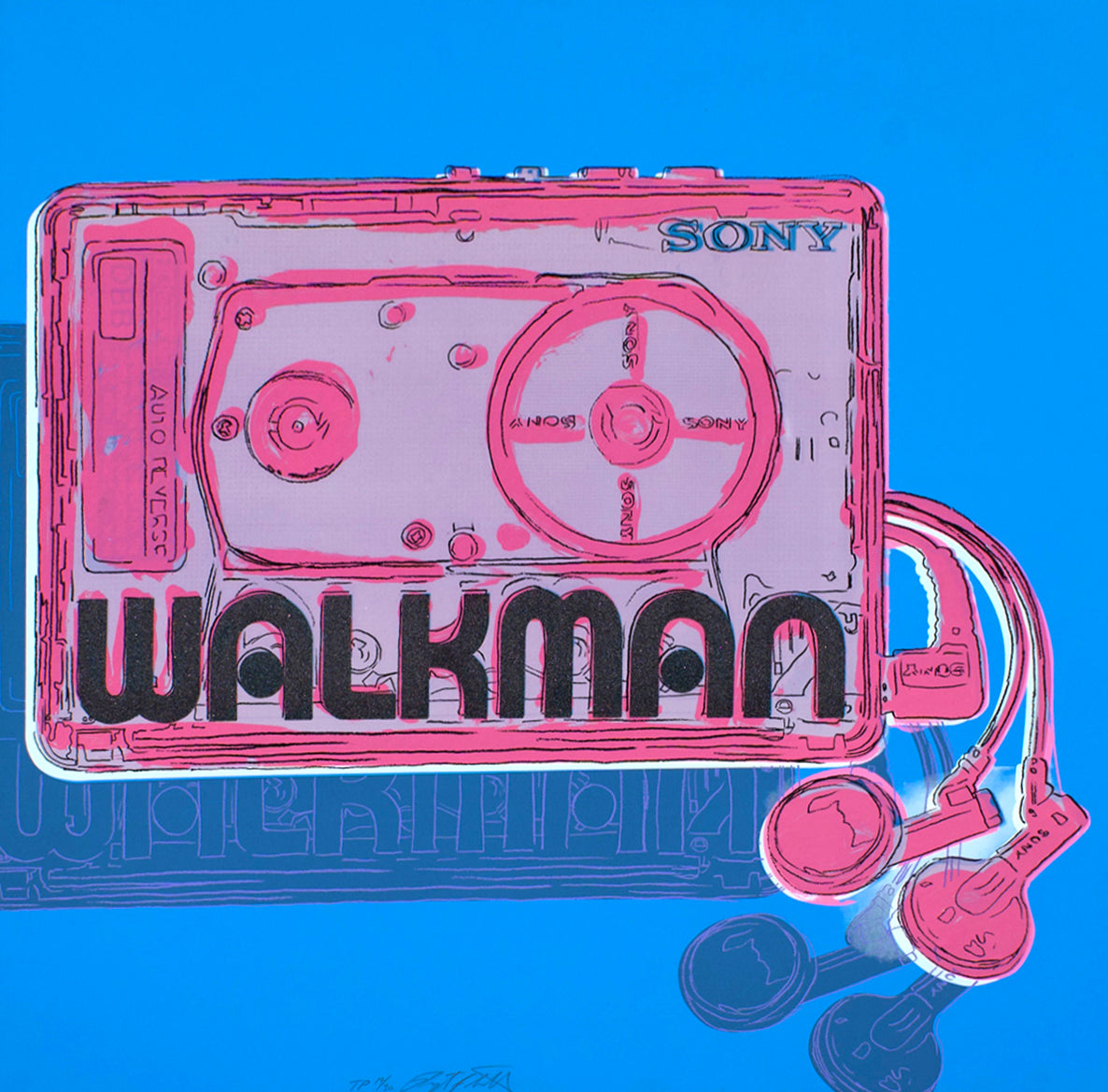Walkman (Trial Proof), Screenprint