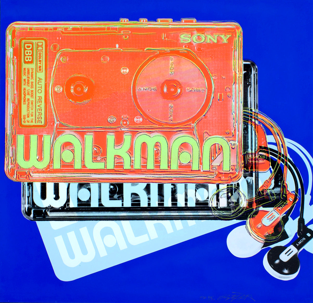 Walkman (Trial Proof), Screenprint
